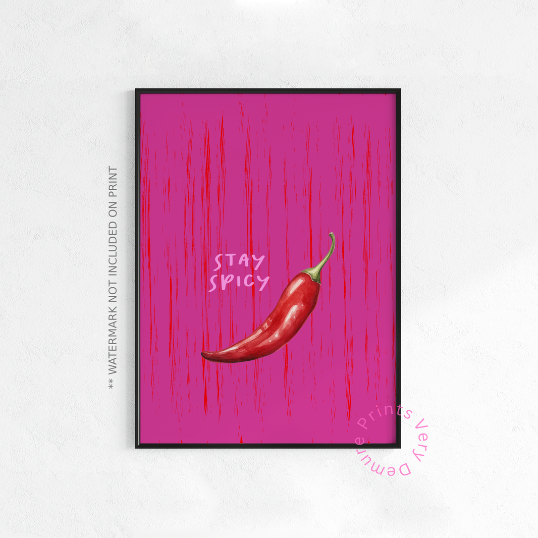 Very Demure Prints x Spicy Mango – Posters, Fashion & Accessories ...